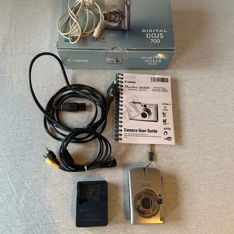 Canon IXUS 980 IS digitalkamera 14,7 MP sølv | FINN-torget