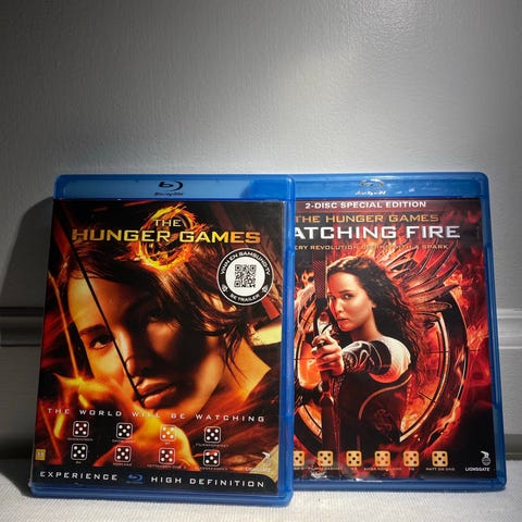 The Hunger Games 3stk Blu-ray | FINN-torget