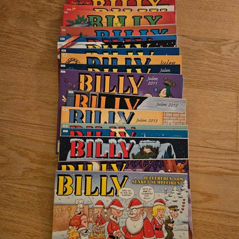 Billy julehefter – samling | FINN-torget