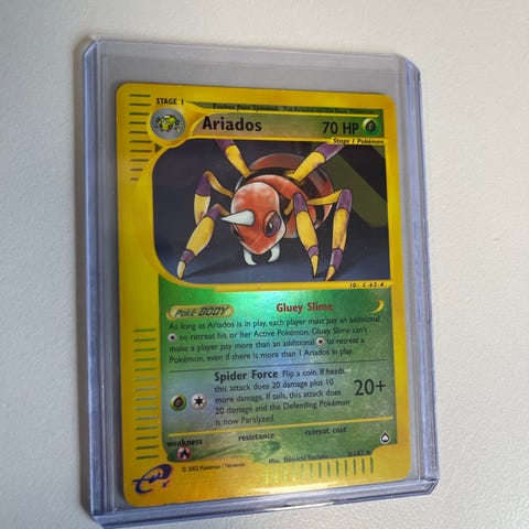 Pokémon 🛡️ Skarmory – Expedition 2002 – LP – WOTC e-Series – Sjelden ...