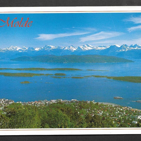 Postkort. Parti Storgata Molde. Romsdal. Brukt 70-talllet (135) | FINN ...