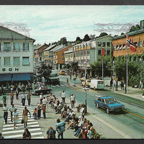 Postkort. Molde. Utsikt fra Varden. Brukt, stp Kleppestø (136) | FINN ...
