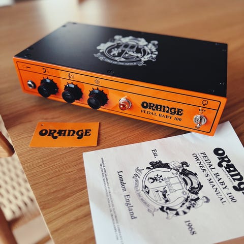 Orange Pedal Baby | FINN-torget