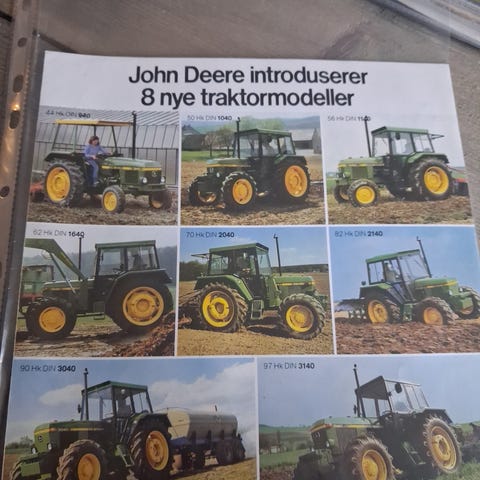 John Deere metall boks | FINN-torget