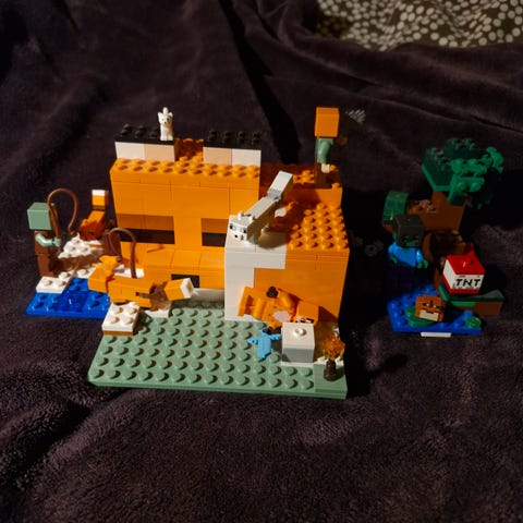 LEGO Minecraft Minecraft Turtle House 21254 Helt ny og billigst i Norge ...