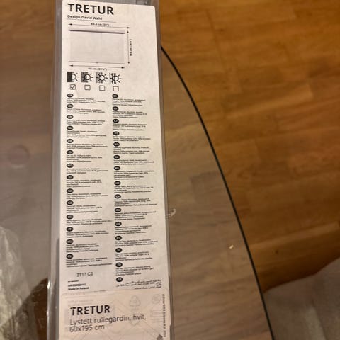 Huglo elektrisk rullegardin | FINN-torget