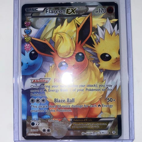 Pokemon kort - Flareon - EX Delta Species PSA 6 | FINN-torget