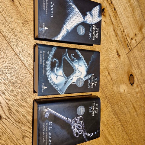 E L James Fifty Shades of Grey Bokserie | FINN-torget
