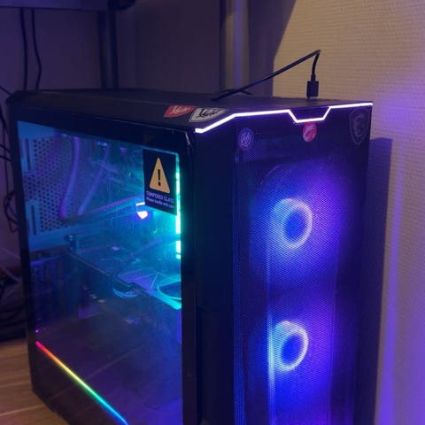 Superkraftig Gaming-PC - Ryzen 7 7800X3D + RTX 3080 Ti - Klar til bruk ...
