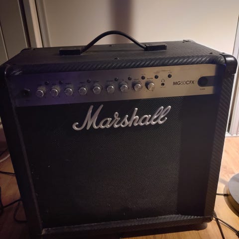 Marshall CODE 50 amp, pent brukt | FINN-torget