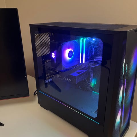 Kraftig Hvit RTX 3060 TI Gaming-PC | Intel i9 10850K | 16 GB | 1TB ...
