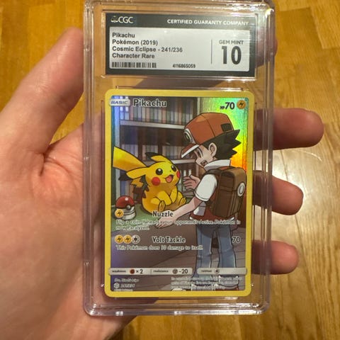 Pikachu #241 Pokemon Cosmic Eclipse | FINN-torget