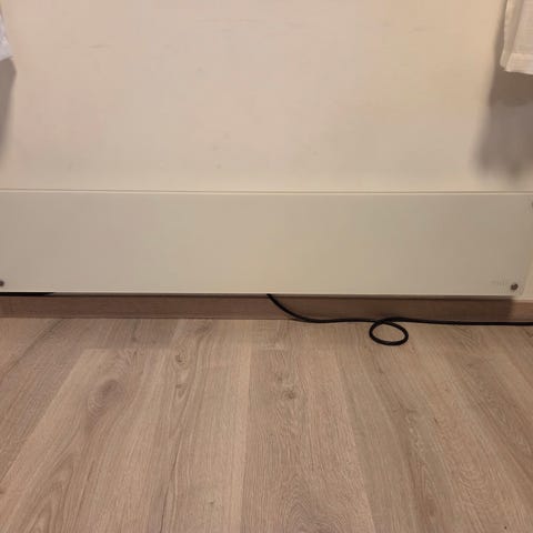 Mill Model E37 Panelovn 250W hvit | FINN-torget