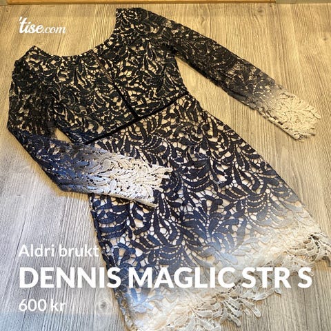 KJOLE/DENNIS MAGLIC/FESTKJOLE/BLOMSTER/DM | FINN-torget