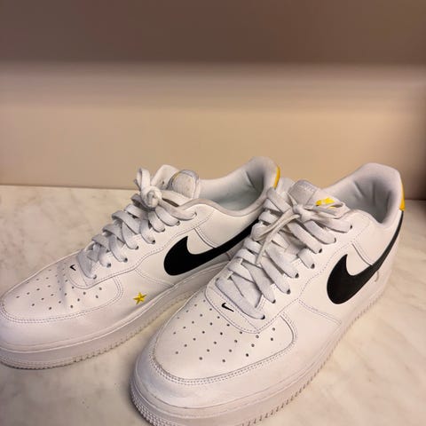 Nike Air force størrelse 44 hvit | FINN-torget