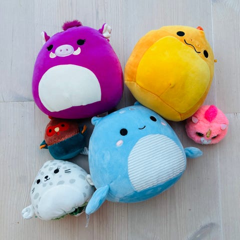 Diverse squishmallows og Ty-bamser-pack | FINN-torget