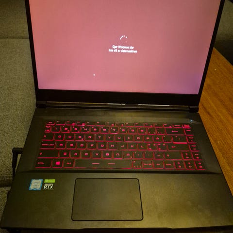 MSI GP66 Vector 12UGS kraftig laptop | FINN-torget