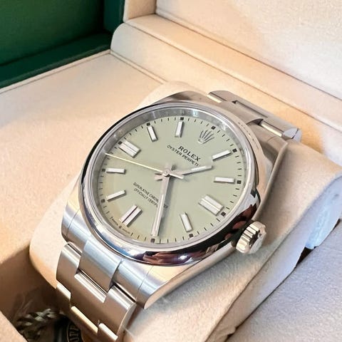 Rolex OP "Grape" 114300 - 39mm - Norsk AD - 2018 - Salg/Bytte | FINN-torget