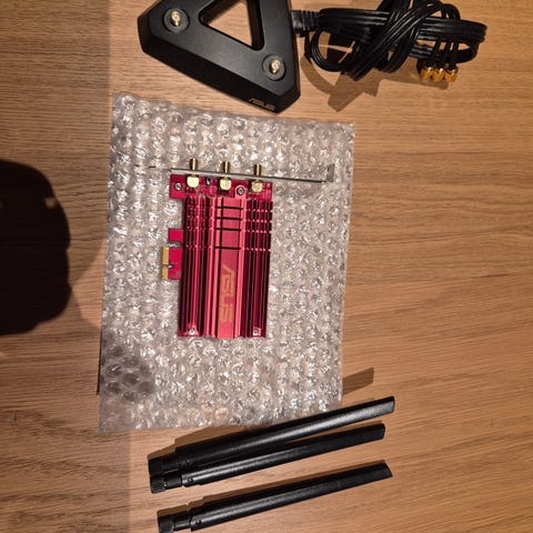 ASUS PCE-AX1800 WiFi-adapter PCIe AX1800 svart | FINN-torget