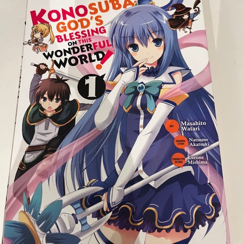 Konosuba Engelsk Volume 1-4 | FINN-torget