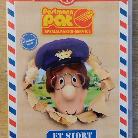 Dvd barnefilm. Postmann Pat. Postman Pats båtferd. Norsk tale. | FINN ...