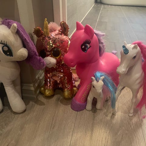 My Little Pony barnleketøy enhjørning og tilbehør | FINN-torget