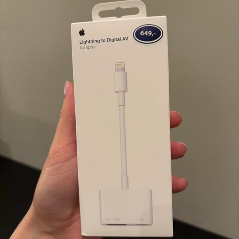 Apple Digital AV 30-Pin To HDMI Adapter | FINN-torget