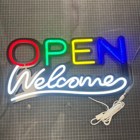 Lys skilt - Open | FINN-torget