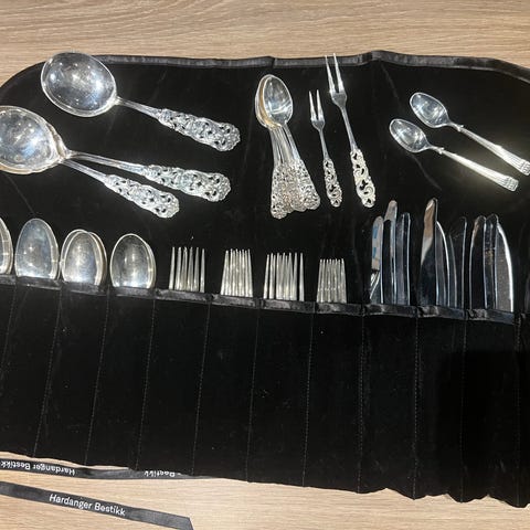 David Andersen kandelaber I sølv | FINN-torget