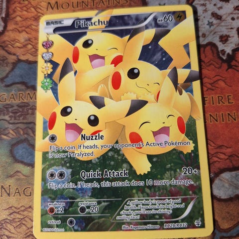 Pikachu #RC29/RC32 – Radiant Collection – Holo | FINN-torget