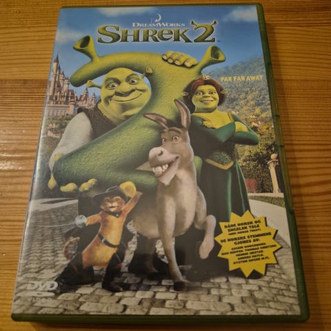 DreamWorks Shrek den tredje DVD norsk tale | FINN-torget