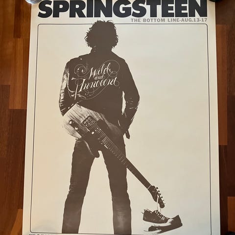 Plakat Jim Morrison svart-hvitt | FINN-torget