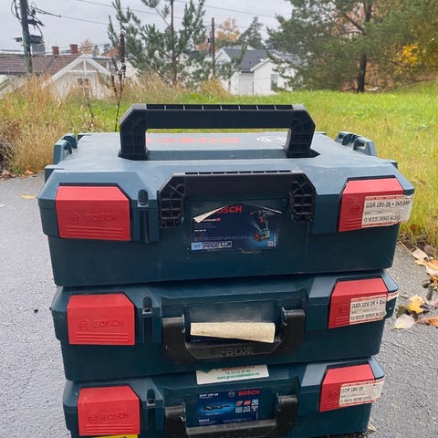 Bosch Sortimo L-BOXX verktøykasse blå | FINN-torget