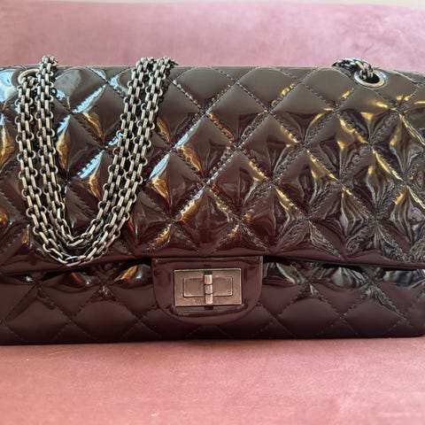 Chanel classic soft flap maxi - fuchsia med SHW | FINN-torget