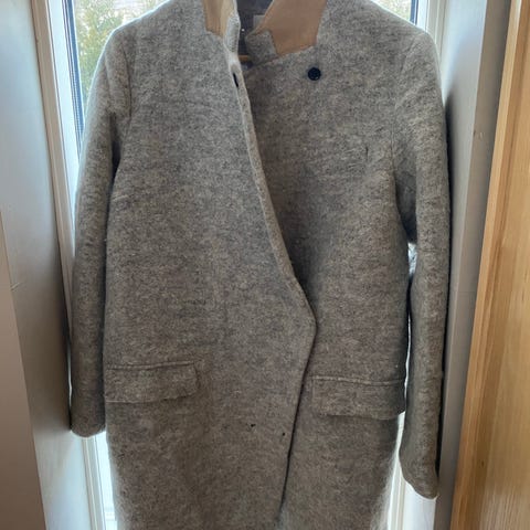 House of Dagmar Andre jakker ulljakke gul størrelse 38 | FINN-torget