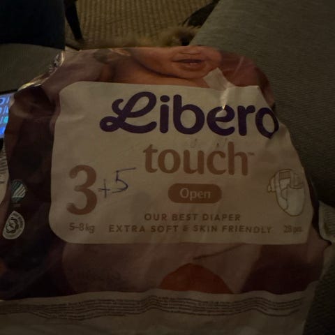 Libero Touch Bleier størrelse 4 up and go | FINN-torget