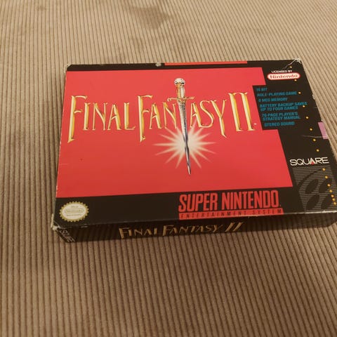 Final Fantasy III Super Nintendo spill | FINN-torget