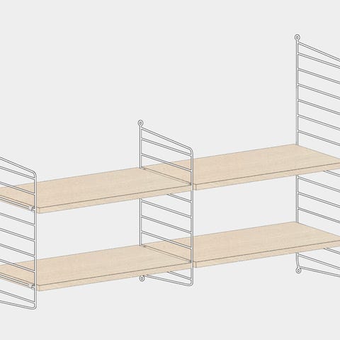 String veggavl , 2 stk. 50 cm og 1 stk. 75 cm høy | FINN-torget