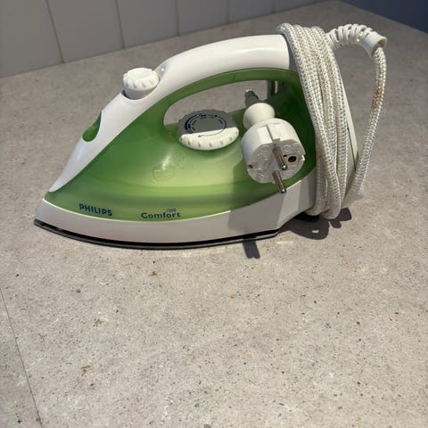 Philips Comfort 300 Strykejern blå og hvit | FINN-torget