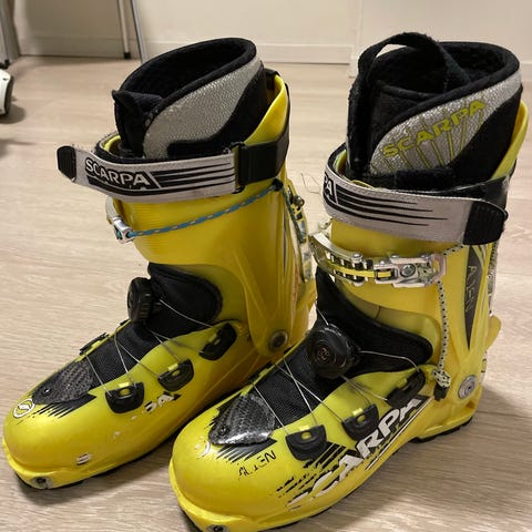 Superlette Scarpa Alien RS 20 Randonee-støvler 40,5 svart | FINN-torget