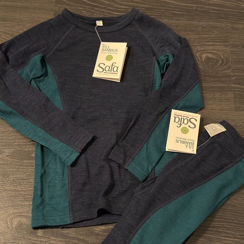 NY! Safa ull/bambus sett - Str 100 | FINN-torget