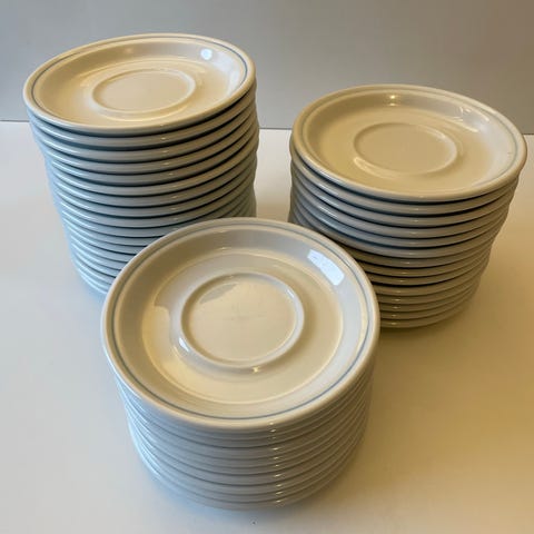 Blåklokke Figgjo Porselen 7 stk i ovale serveringsfat | FINN-torget