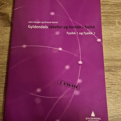 Tabeller og former i fysikk | FINN-torget