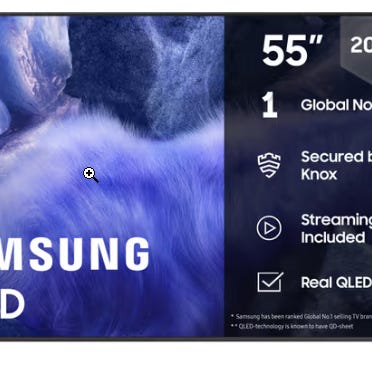 Samsung 65" Q80T 4K UHD QLED Smart TV QE65Q80TAT | FINN-torget