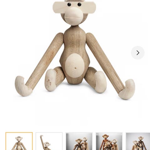 Kay Bojesen Apen dekorasjonsfigur i tre | FINN-torget