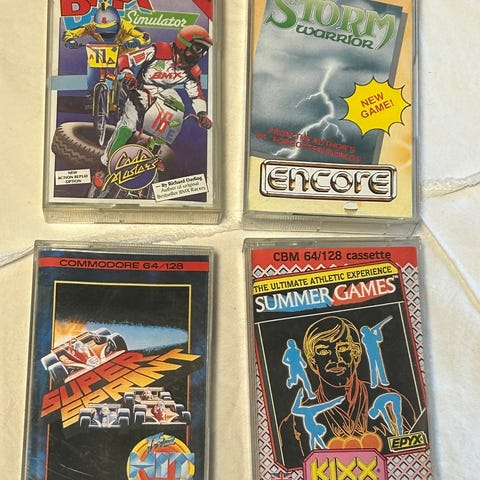 Red Max Spill Kassett Commodore 64/128 | FINN-torget