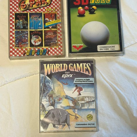 Red Max Spill Kassett Commodore 64/128 | FINN-torget