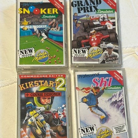 Red Max Spill Kassett Commodore 64/128 | FINN-torget