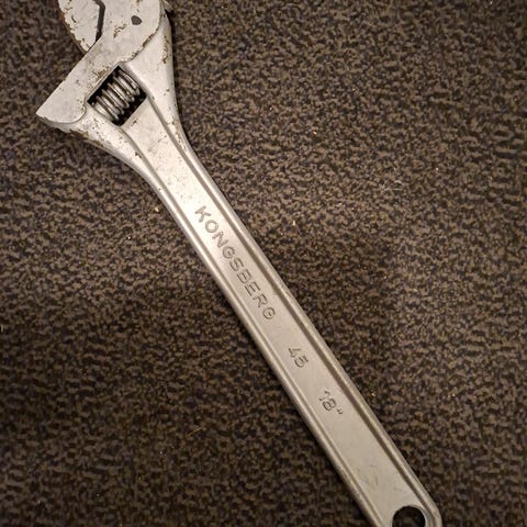 Verktøy, Kongsberg 18" Skiftenøkkel | FINN-torget
