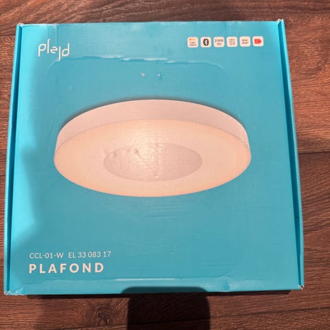 Plejd dimmerhjul og Plejd Dim-01-2P, 2-polet dimmer for innbygging med ...